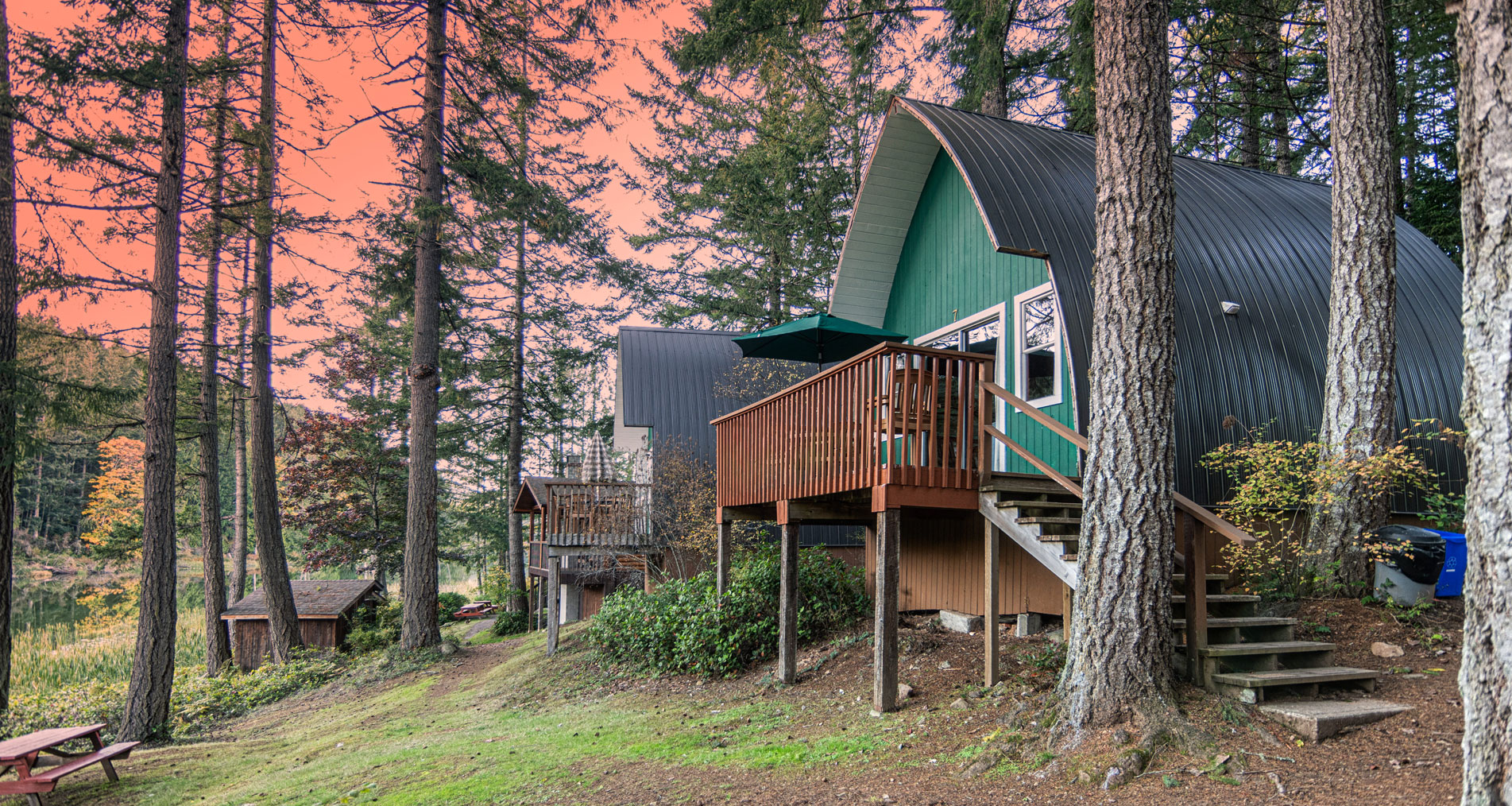 Cusheon Lake Resort | Salt Spring Island BC Cabins on the Lake